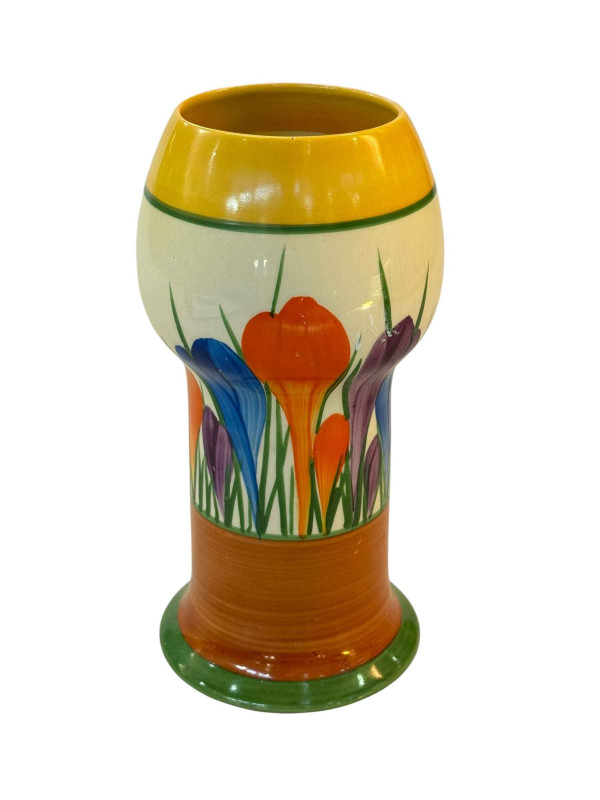 Clarice Cliff Autumn Crocus vase, shape 268, 20cm. | Thomas Watson
