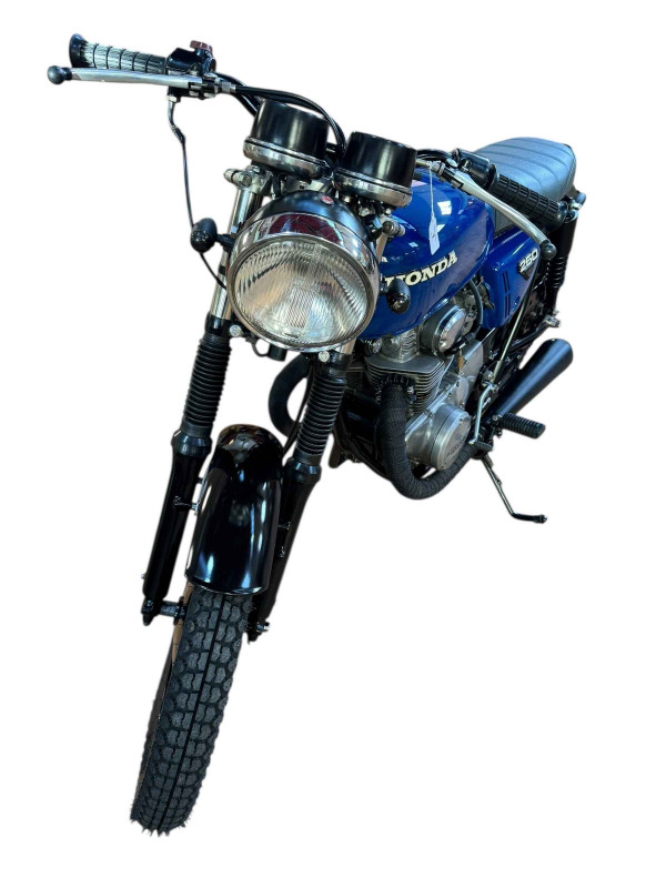 Honda CB250 K4 Motorcycle, Registration Number HFN 629L, first date of registration 25-04-1973 ...