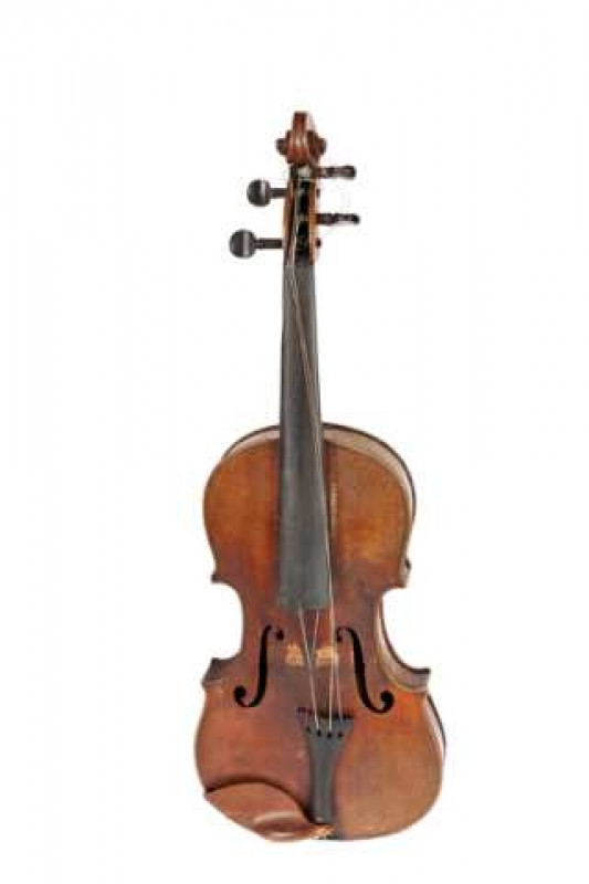 A full size violin, with two piece back, bears paper label Joseph ...